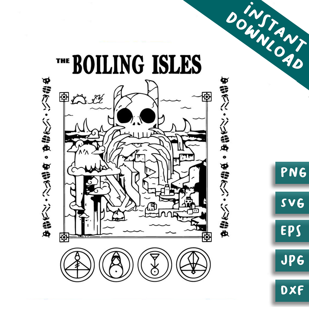 Boiling Isles The Owl House Hexside School Of Magic And Demo | Inspire ...
