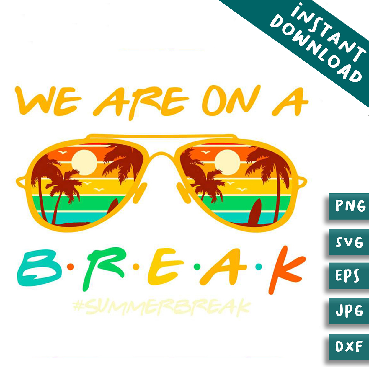 We Are On A Break svg bundles | Inspire Uplift