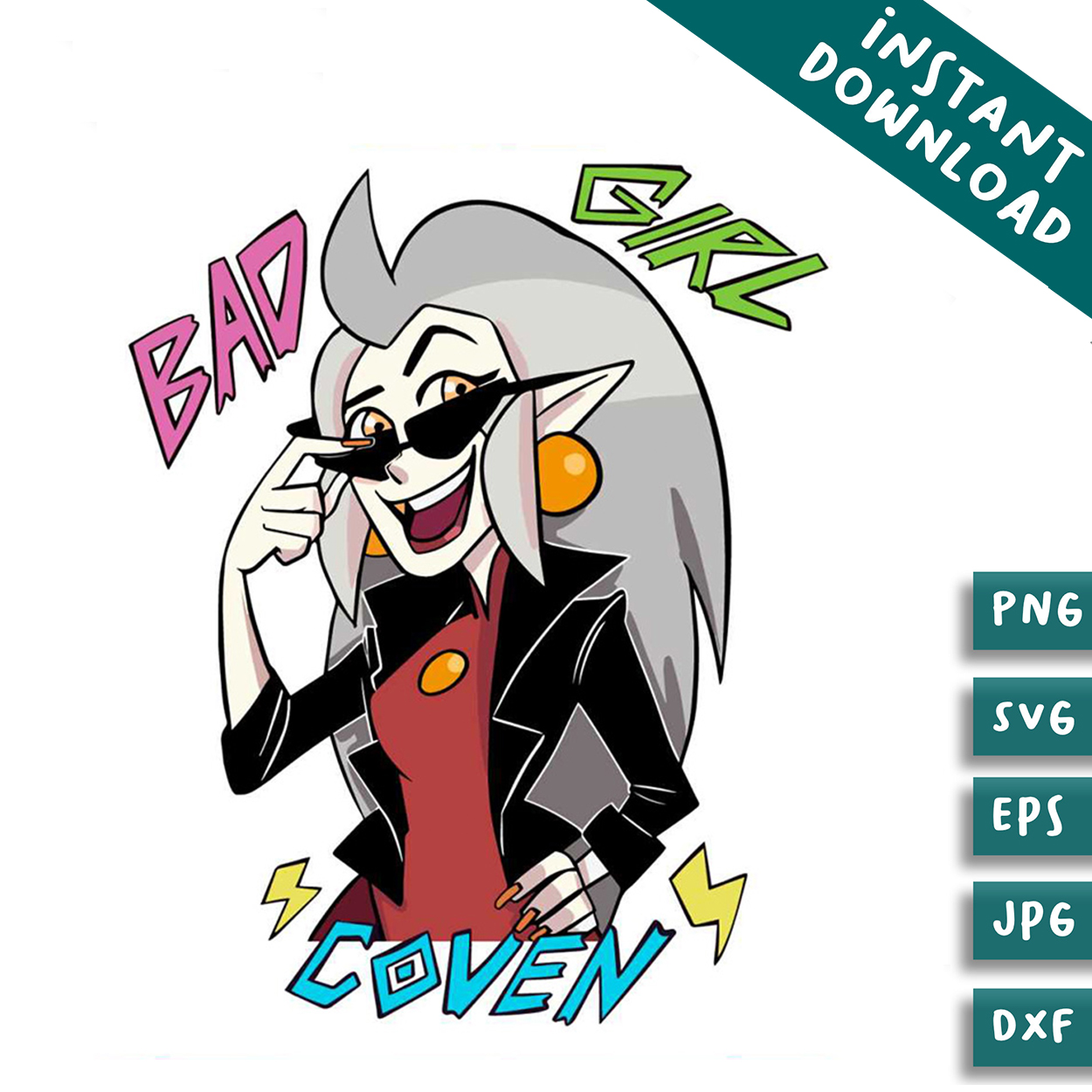 Bad Girl Coven The Owl House Diy Crafts svg bundles | Inspire Uplift