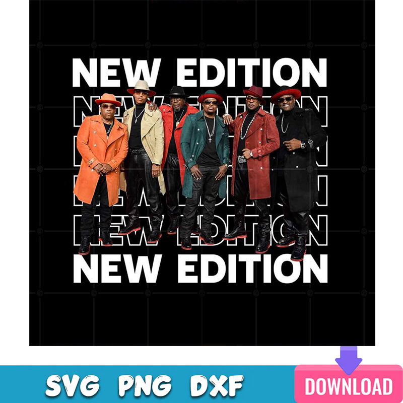 New Edition Legacy Tour 2024 New Edition Fans Png Silhouette - Inspire ...