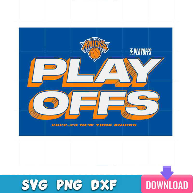 New York Knicks 2024 NBA Playoffs SVG Graphic Designs Files | Inspire ...