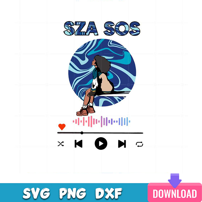 Sza Sos Tour Sza Fans SVG Best Graphic Designs Cutting Files | Inspire ...