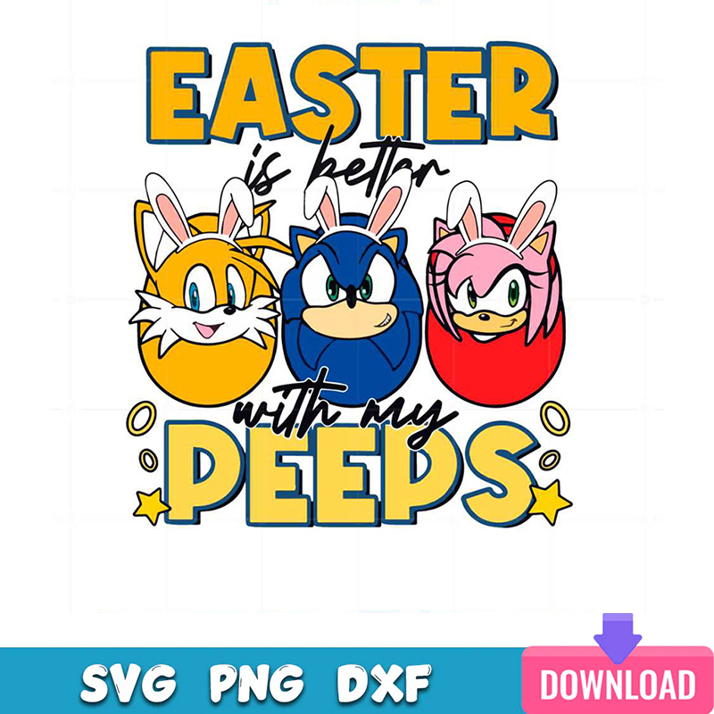 Sonic the Hedgehog Amy Rose Easter Easter Is Better With My | Inspire ...