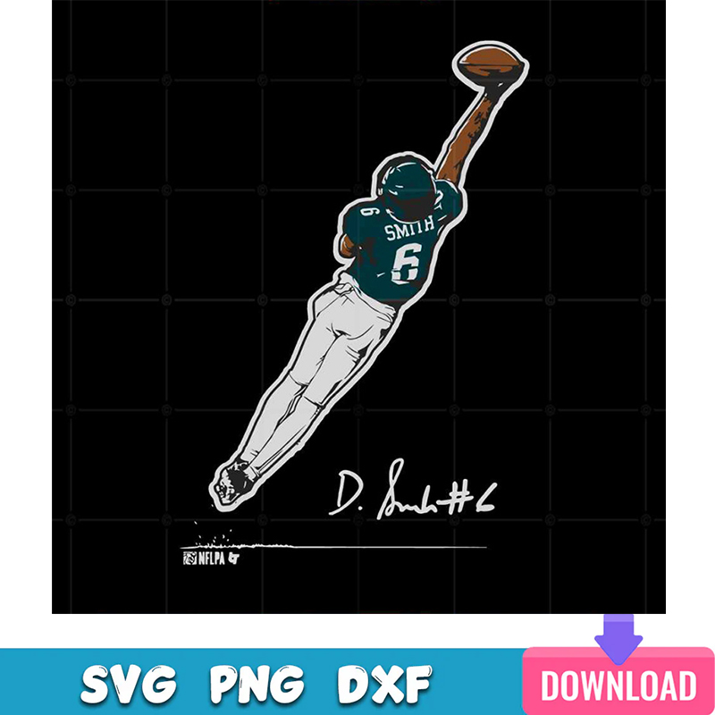 Devonta Smith One Hand Svg Files For Cricut Sublimation File - Inspire Uplift