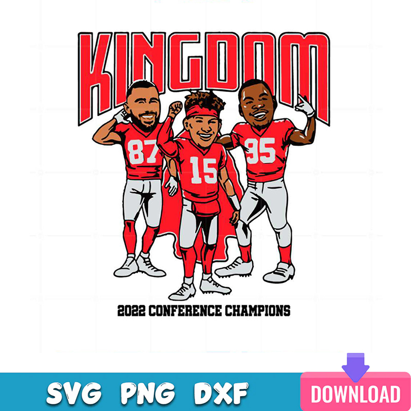 Kansas City Conference Champions Caricatures Svg Cutting Fil - Inspire ...