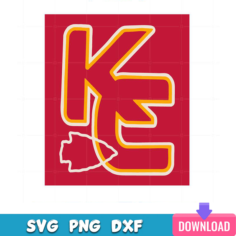 Kc Arrow Heart Kc Chiefs Fans Best SVG Cutting Digital Files | Inspire ...