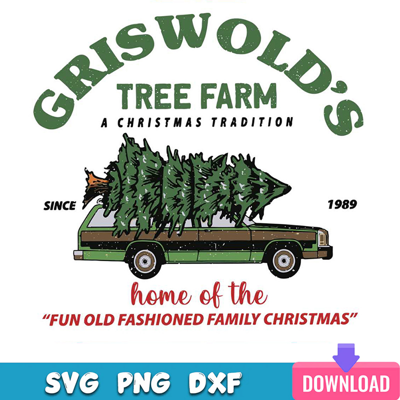 Griswolds Tree Farm 1989 SVG | Inspire Uplift