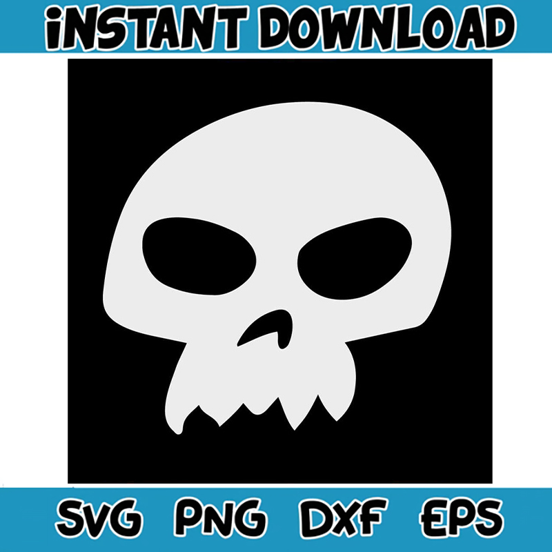 Toy Story Sid Iconic Skull Best SVG Cutting Digital Files | Inspire Uplift