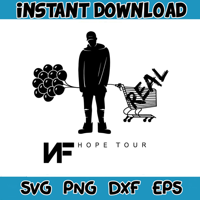NF Hope Tour 2024 SVG Hope Album SVG File For Cricut | Inspire Uplift