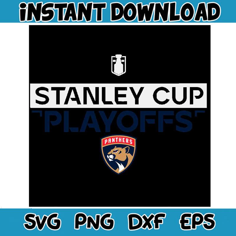 Florida Panthers 2024 Stanley Cup Playoff Participant SVG | Inspire Uplift