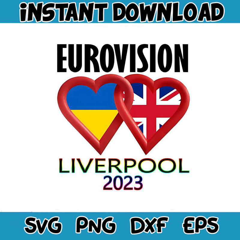 Eurovision 2024 Liverpool UK Eurovision PNG Sublimation File | Inspire ...