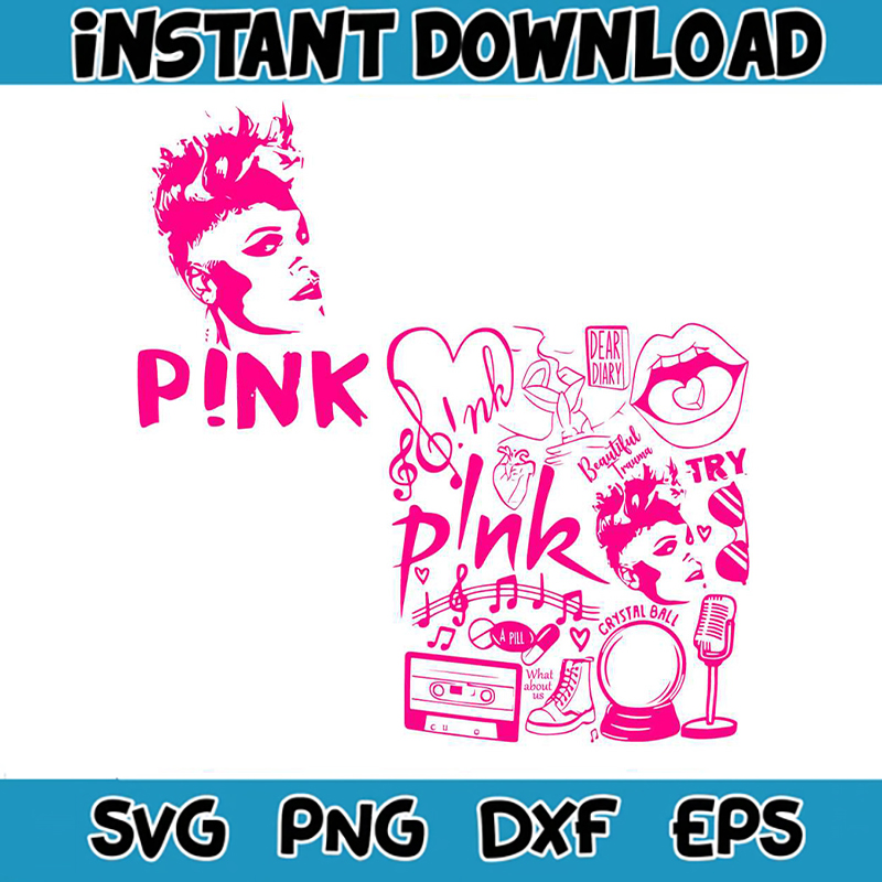 Pink Singer Summer Carnival 2024 Tour SVG Graphic Design Fil - Inspire ...