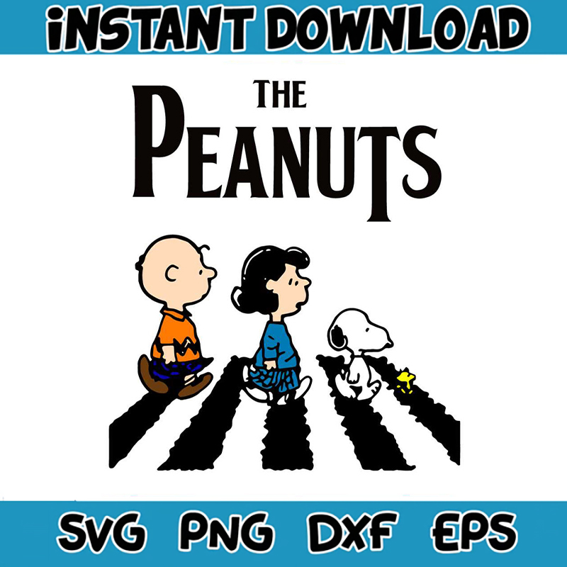 Peanuts Snoopy The Beatles Inspired SVG Charlie Brown SVG | Inspire Uplift