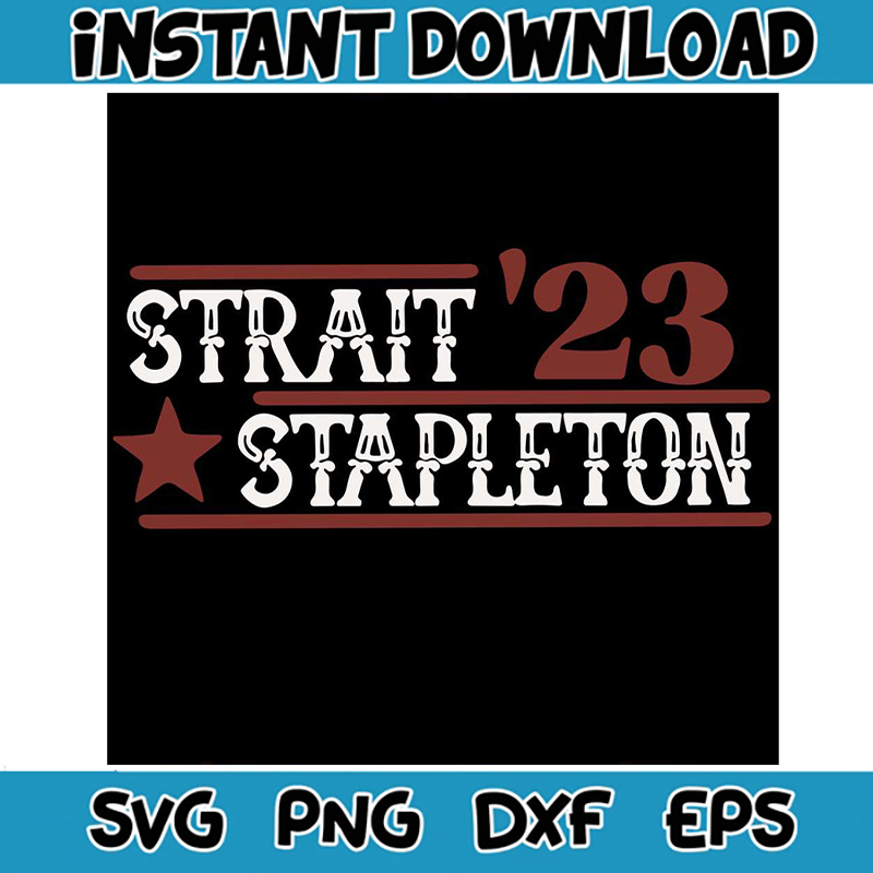 Strait Stapleton Country Concert Best SVG Cutting Digital Fi - Inspire ...