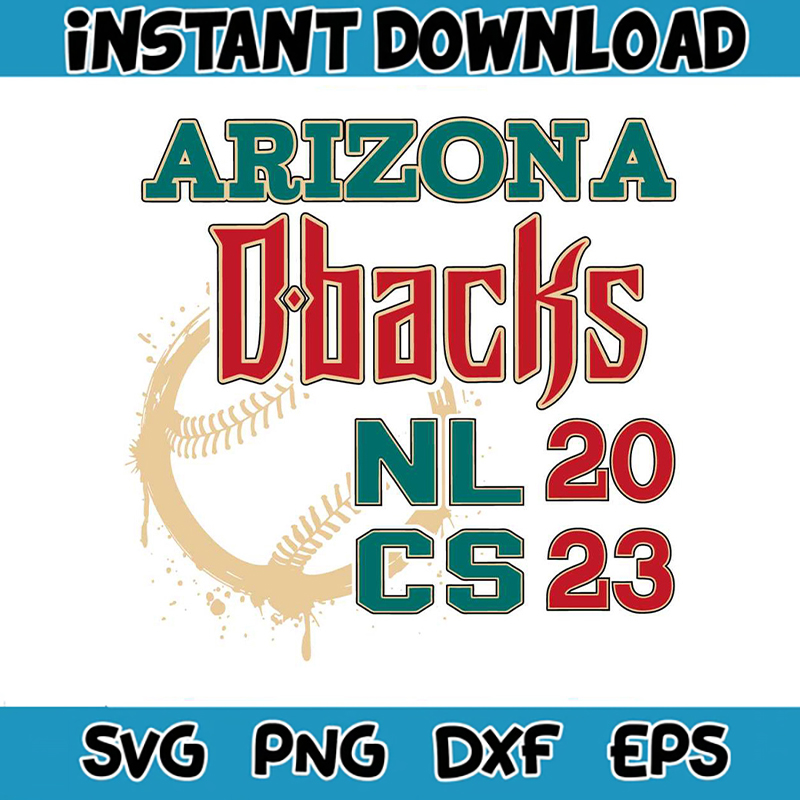 MLB Arizona Dback NLCS 2024 Champions SVG | Inspire Uplift