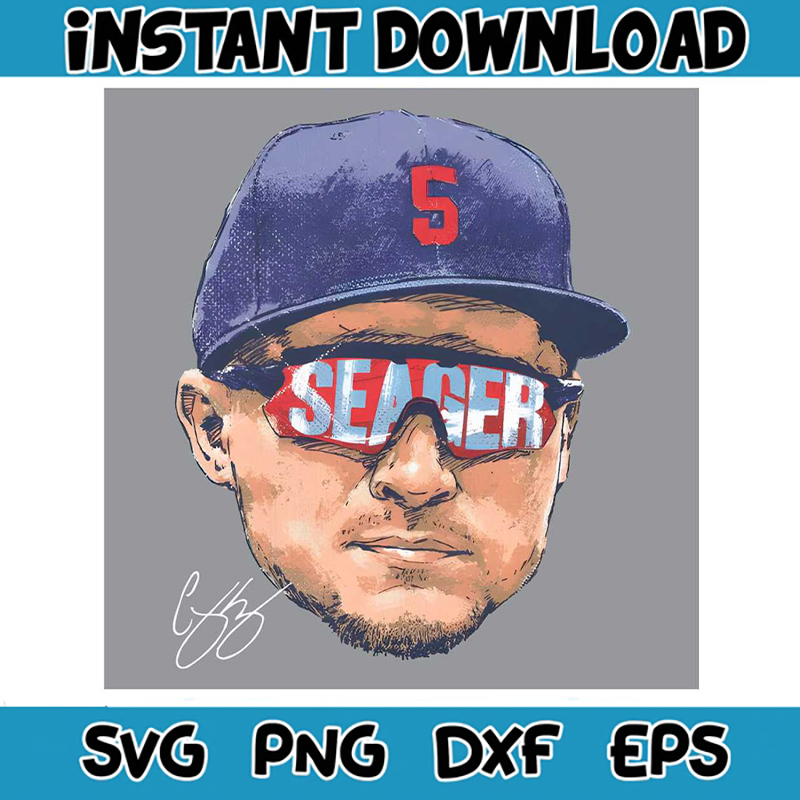 Corey Seager Texas Sunglasses PNG Sublimation | Inspire Uplift