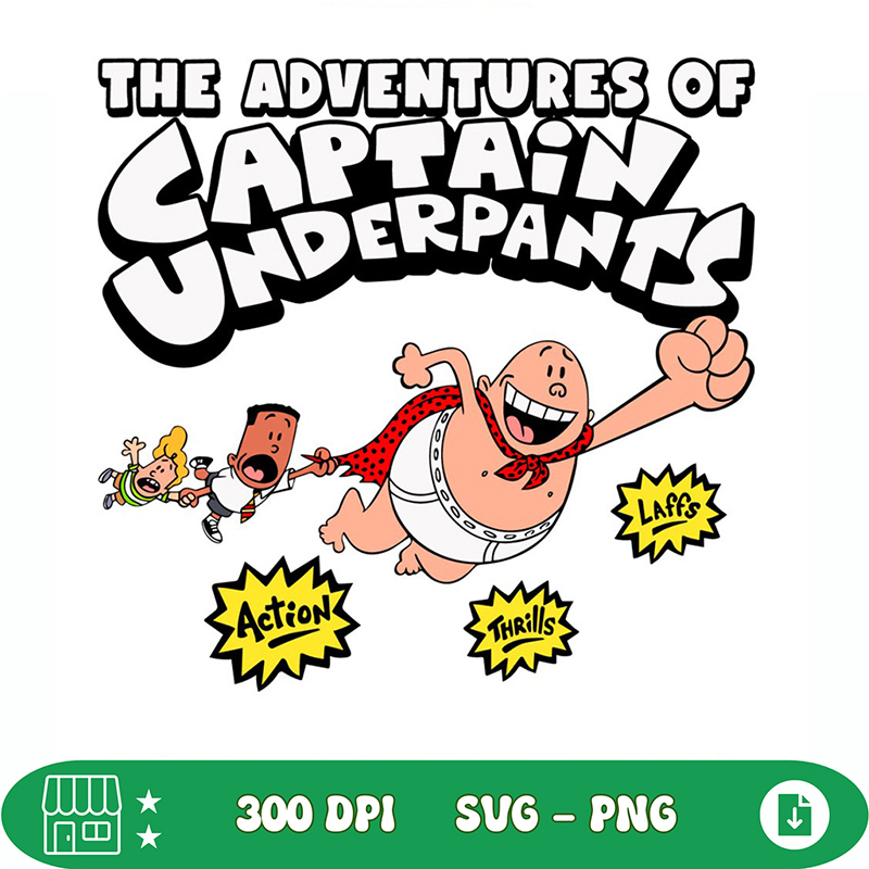 The Adventure Of Captain Underpants PNG | Inspire Uplift