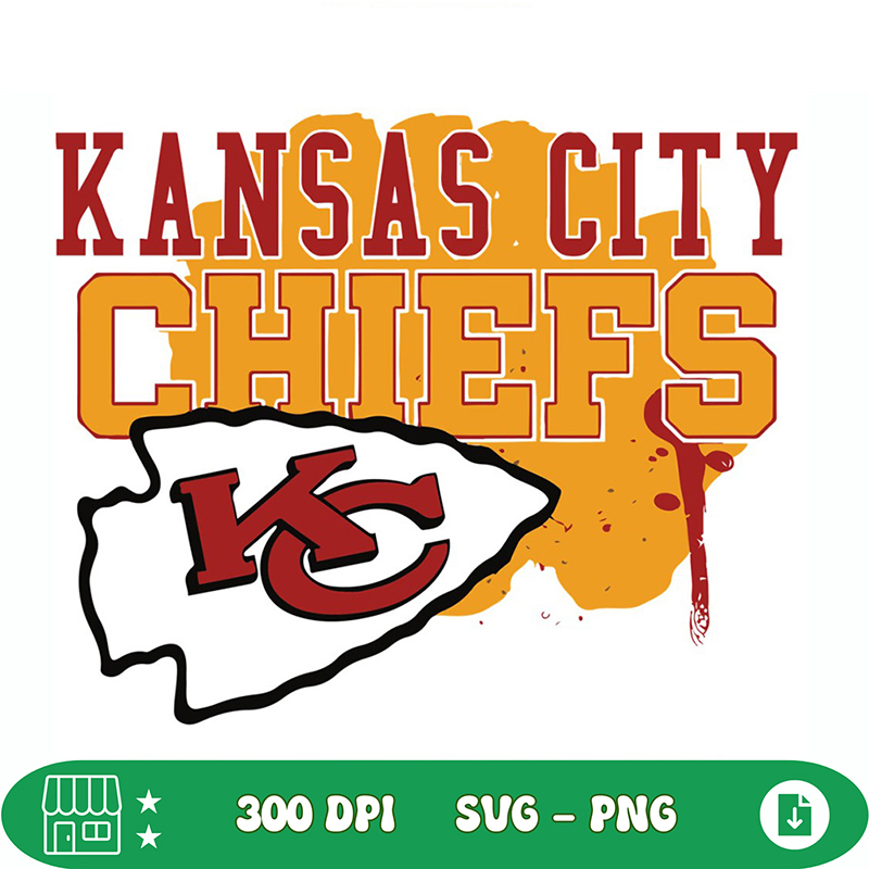 NFL Kansas City Chiefs Football Logo SVG | Inspire Uplift