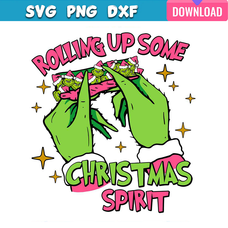 Rolling Up Some Christmas Spirit svg bundle | Inspire Uplift