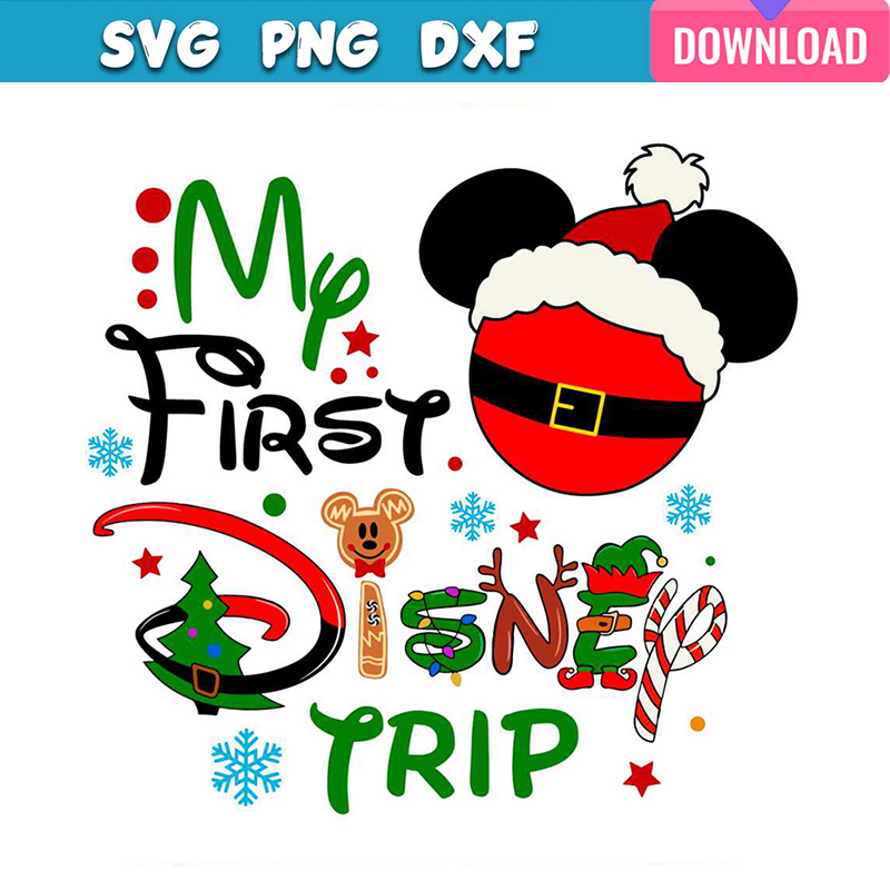 My First Disney Trip Disney Vacation svg bundle | Inspire Uplift