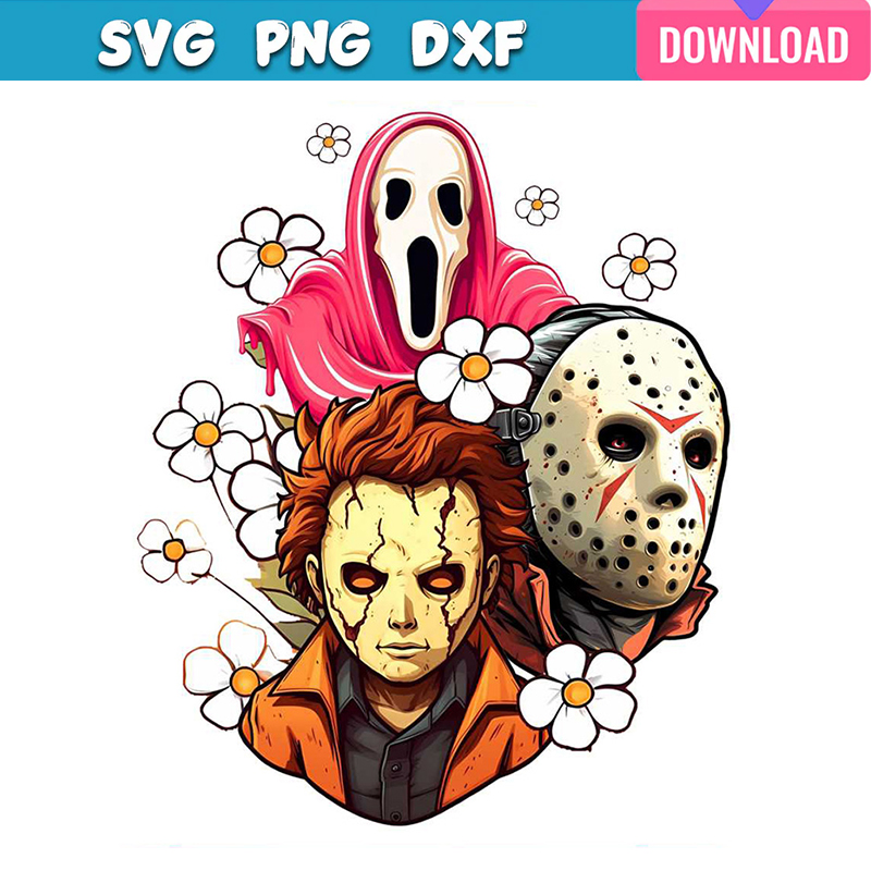 Halloween Horror Movies Jason Michael Myers PNG | Inspire Uplift