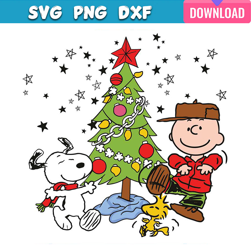 Charlie Brown Christmas Tree svg bundle | Inspire Uplift