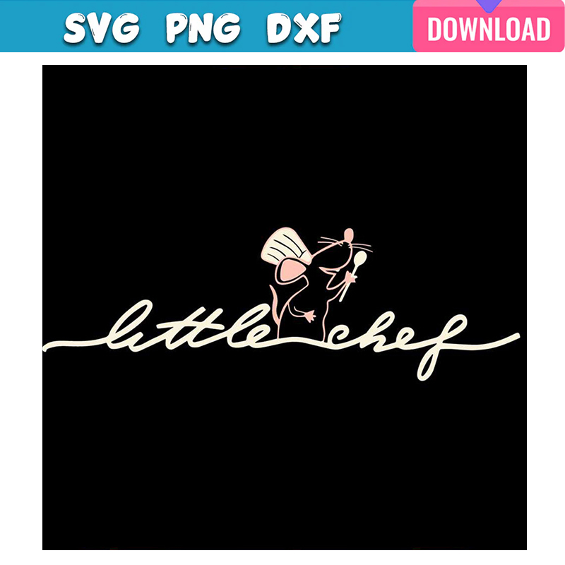 Little Chef Remy svg bundle Disney Ratatouille svg bundle | Inspire Uplift