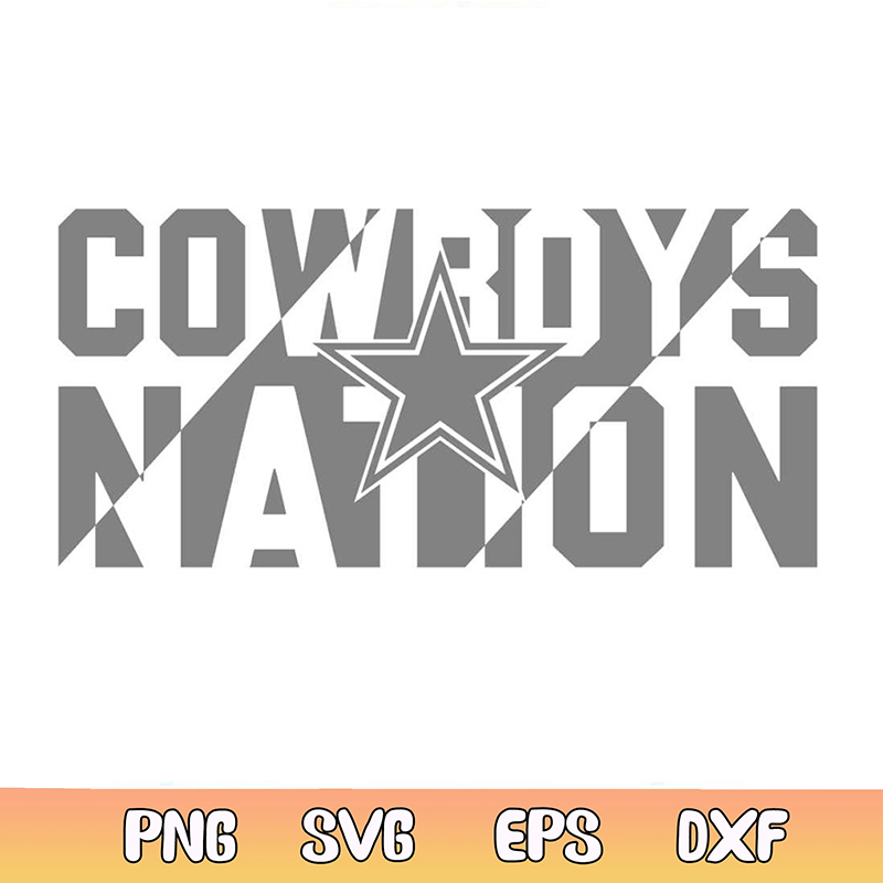 Cowboy Nation SVG Download | Inspire Uplift