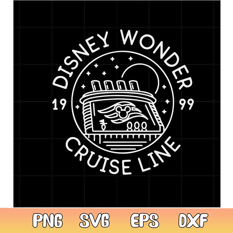Disney Wonder Cruise Line Est 1999 Disney Cruise Vacation Sv | Inspire ...