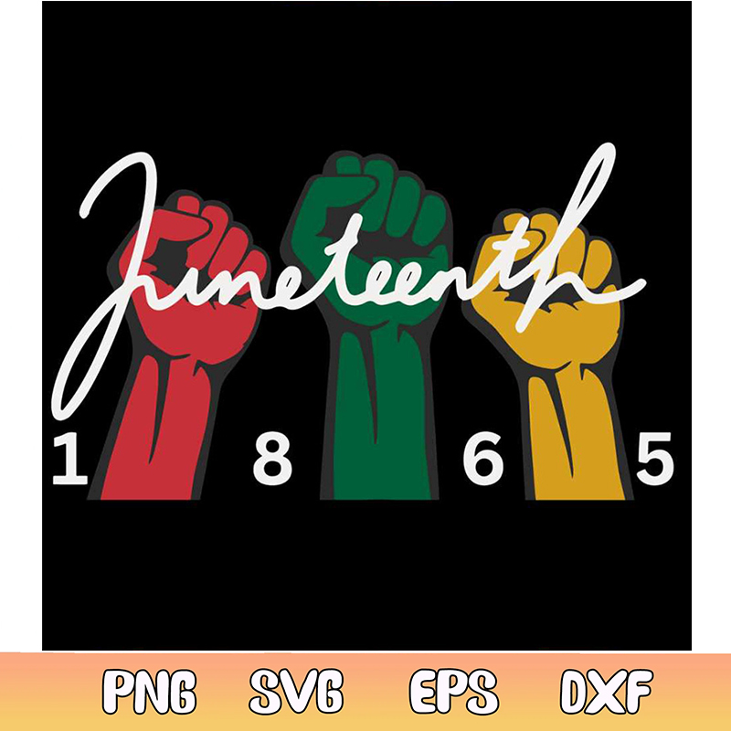 Happy Juneteenth Day Svg | Inspire Uplift