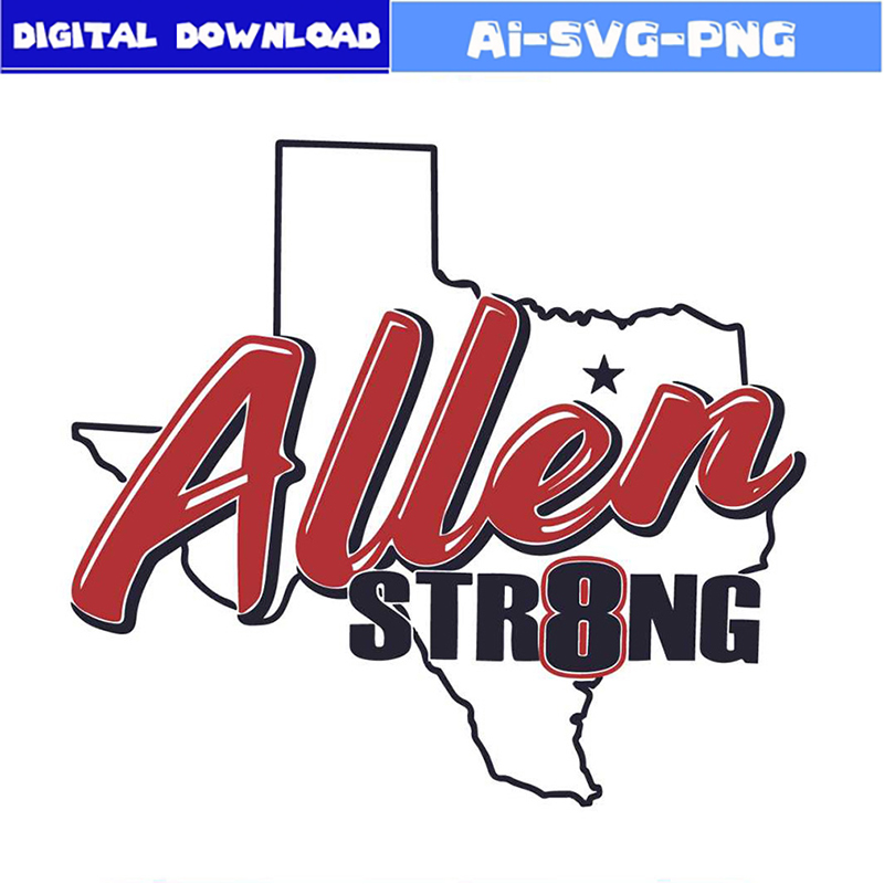 Allen Strong Allen Shooting svg bundle For Cricut | Inspire Uplift