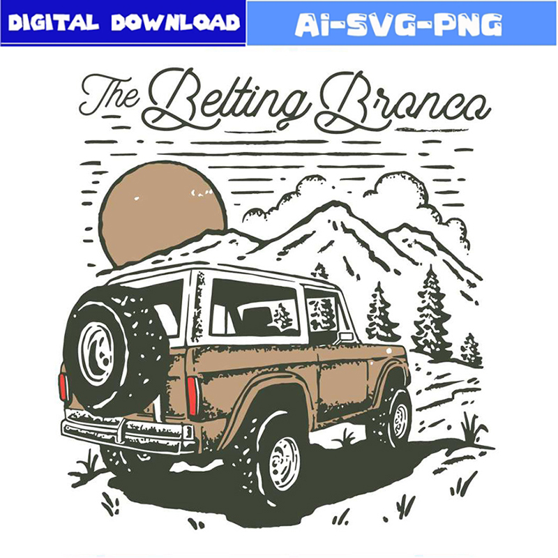The Belting Bronco Zach Bryan svg bundle Country Music svg b - Inspire ...