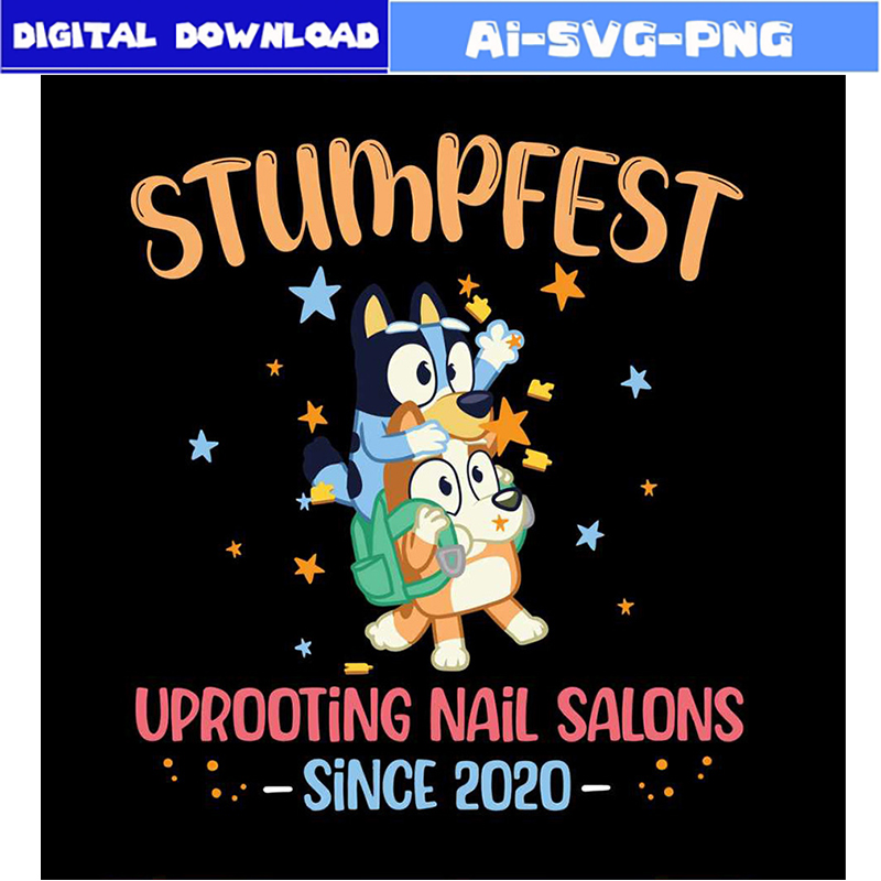 Funny Stumpfest Cartoon svg bundle Bluey Family svg bundle F | Inspire ...