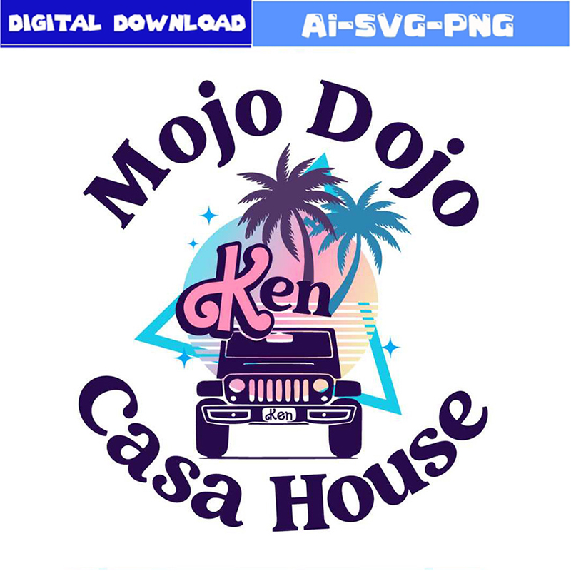 Mojo Dojo Casa House Funny Ryan Gosling svg bundle File | Inspire Uplift