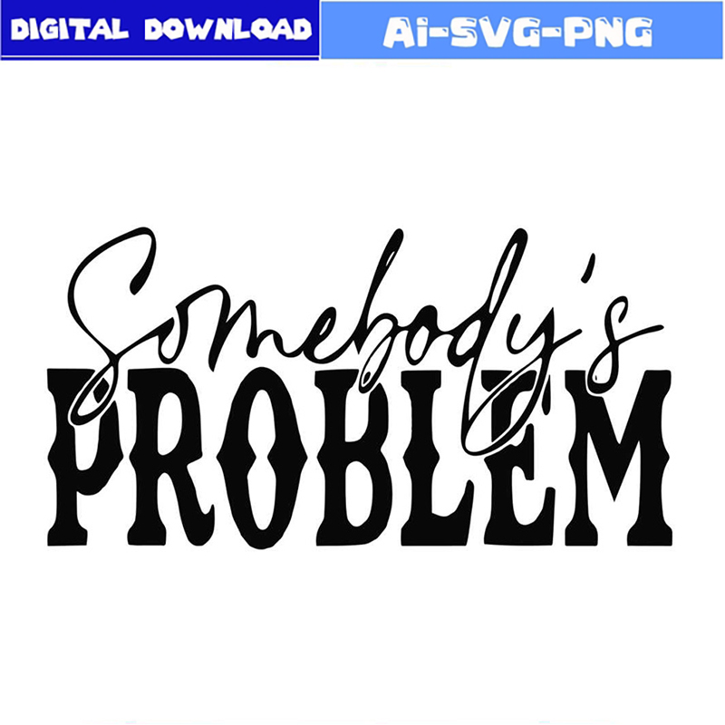 Morgan Wallen Somebodys Problem svg bundle Design File | Inspire Uplift