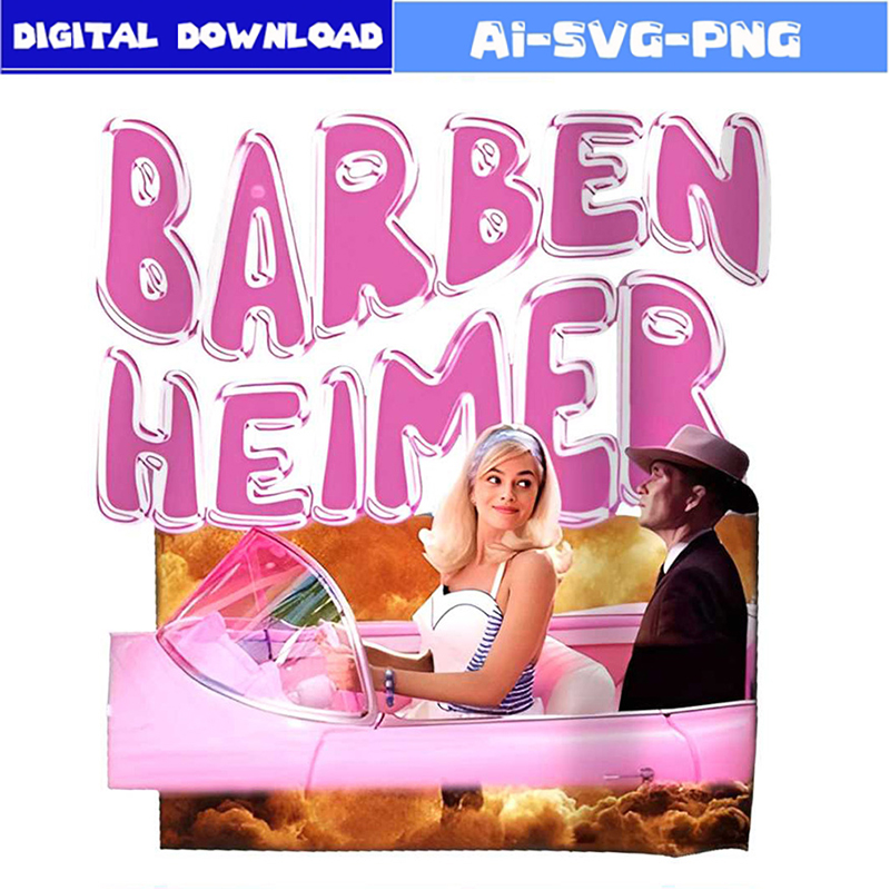 Oppenheimer New Movie 2024 Barbieheimer Active PNG File | Inspire Uplift