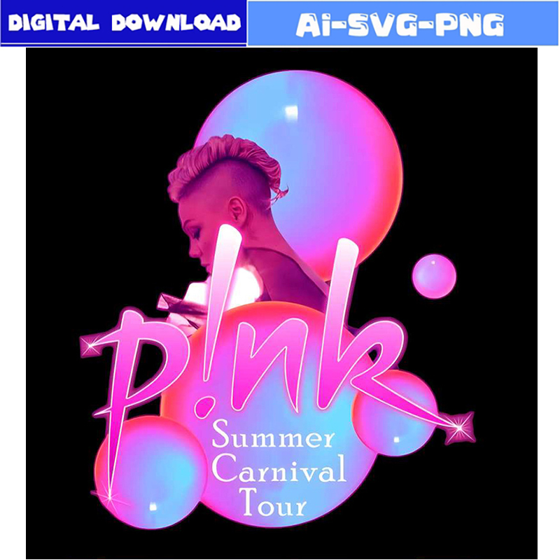 Pink Singer Summer Carnival 2024 PNG Design - Inspire Uplift