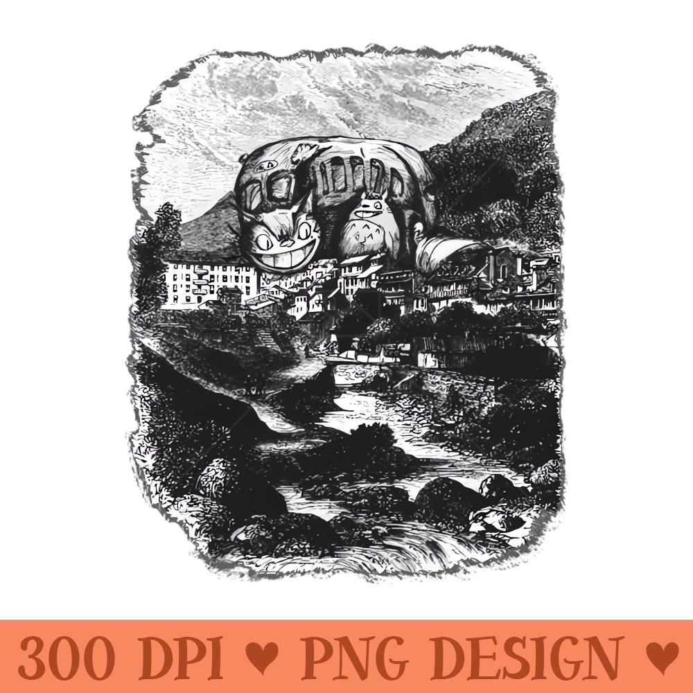 The Cat Bus - Download PNG images | Inspire Uplift