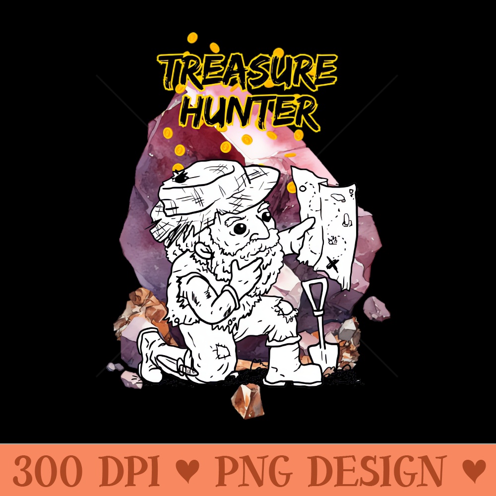 Treasure Hunter DnD fantasy character - PNG Sublimation | Inspire Uplift