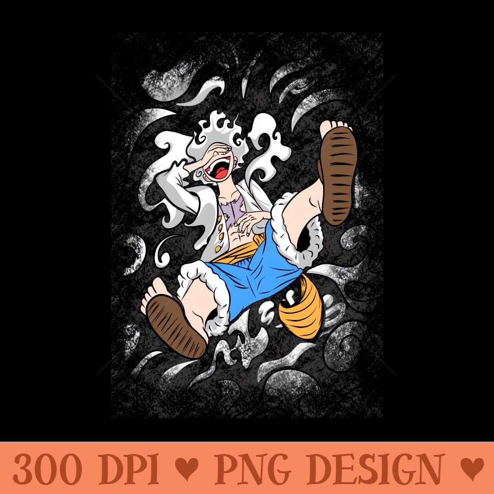 illustration of Gear 5 Sun God Nika luffy one piece - High Q | Inspire ...