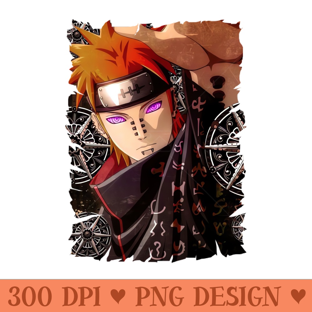 PAIN NAGATO MERCH VTG - Digital PNG Downloads | Inspire Uplift
