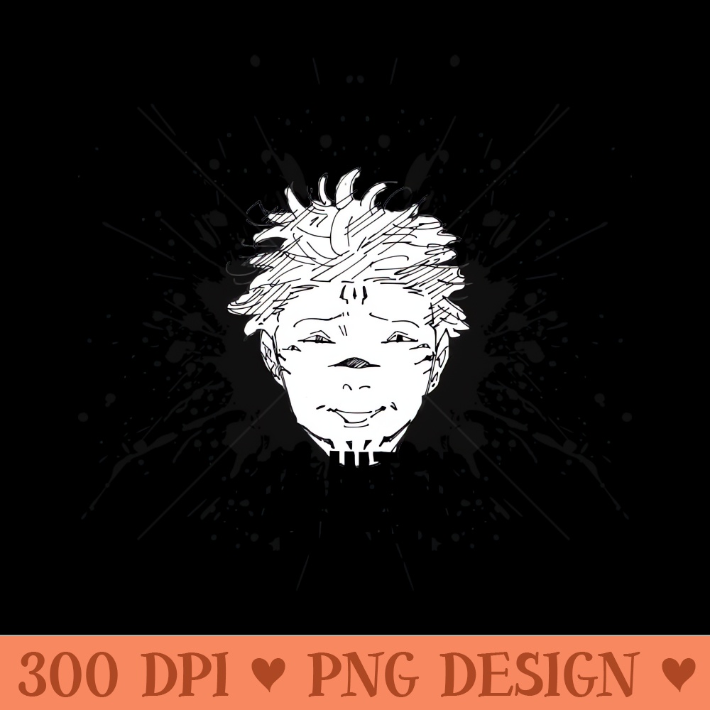 Sukuna JJK - Modern PNG designs - Inspire Uplift