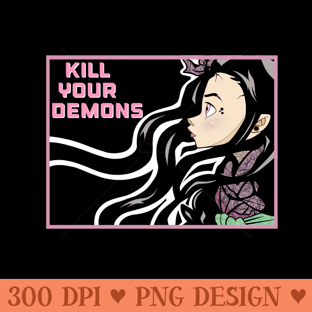 Nezuko - PNG Templates Download - Inspire Uplift