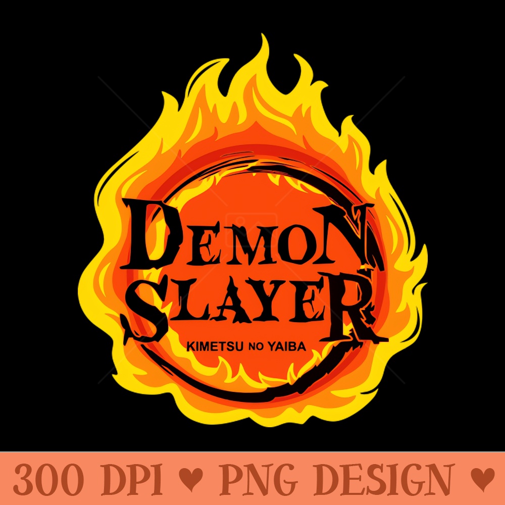 Demon Slayer Flame Logo - Printable PNG Images | Inspire Uplift