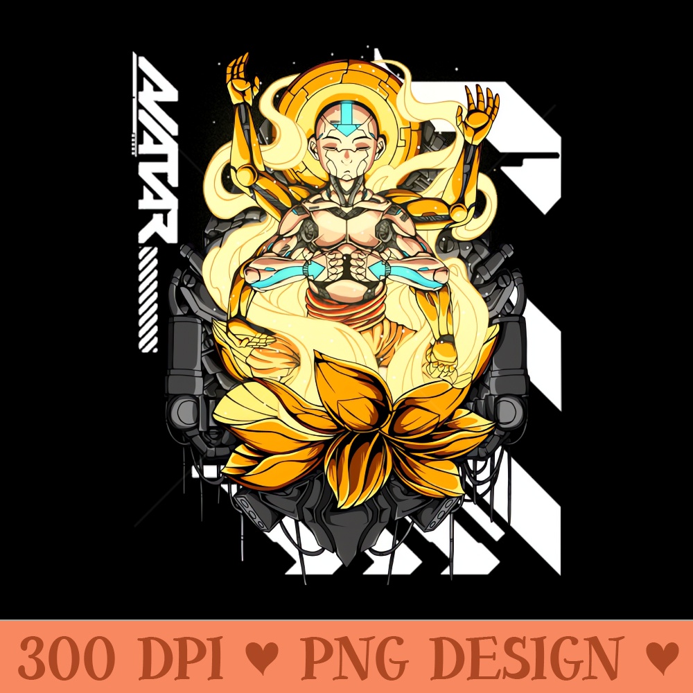 Monk Of Element - Sublimation templates PNG | Inspire Uplift