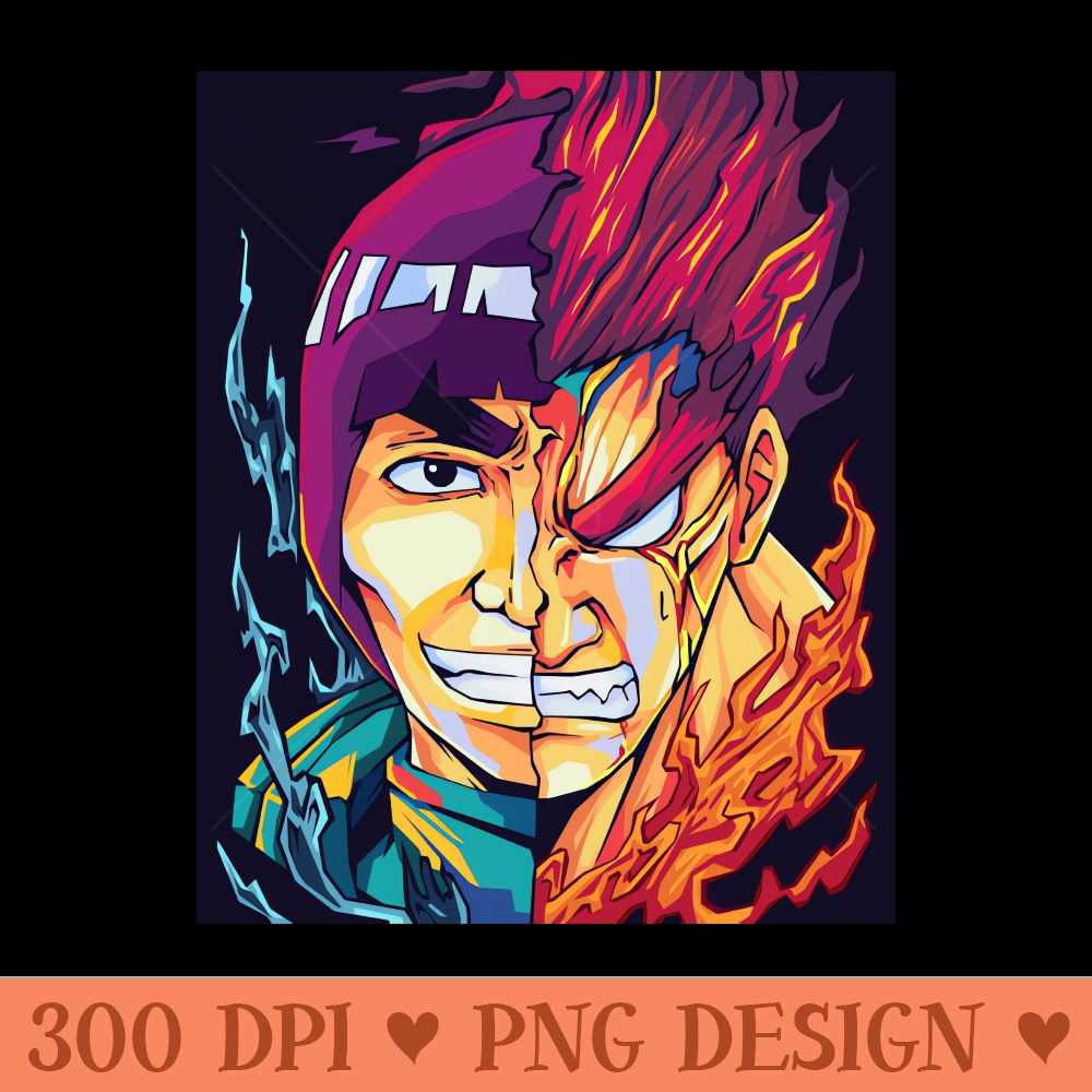 might guy pop art - Exclusive PNG designs | Inspire Uplift