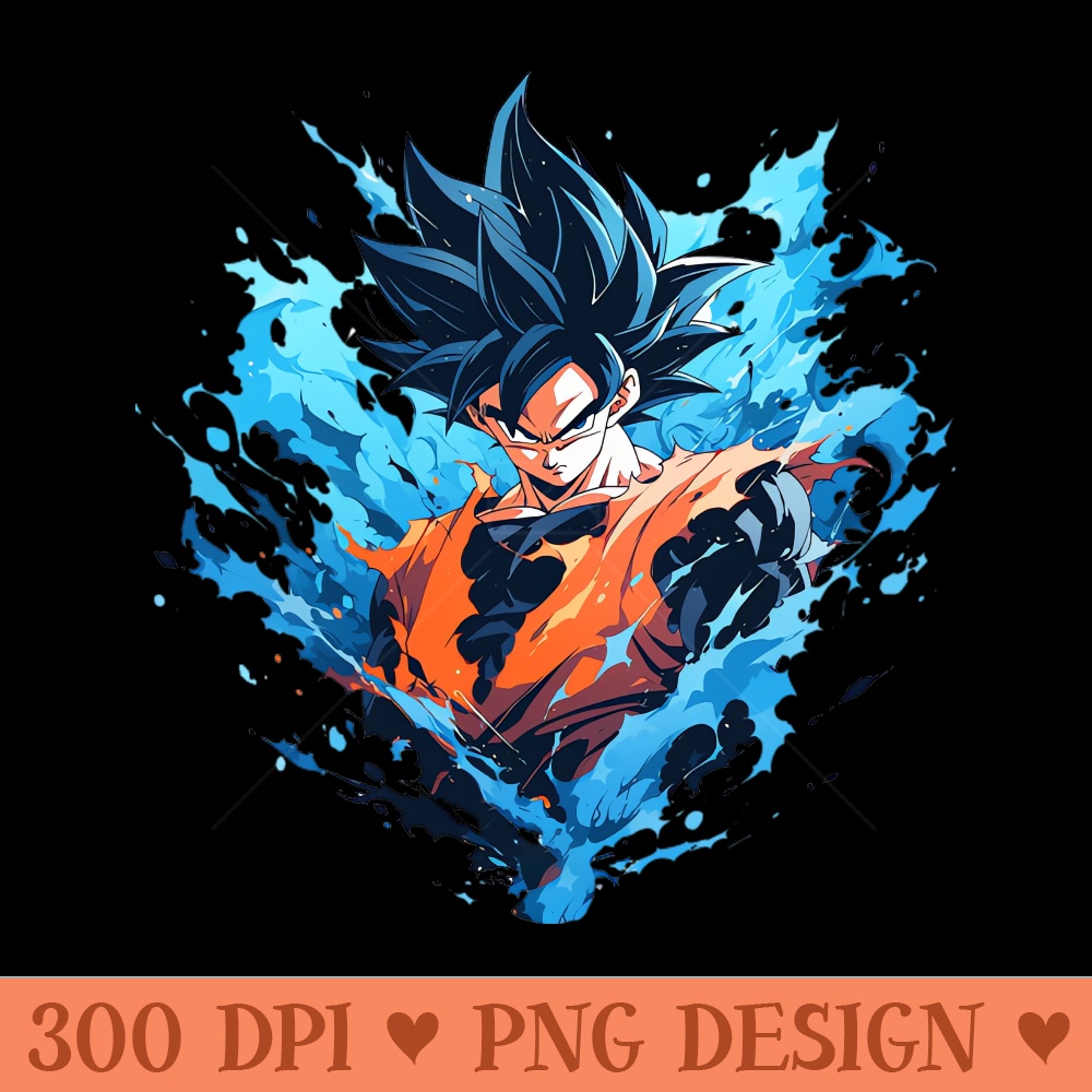 goku - Unique PNG Artwork | Inspire Uplift