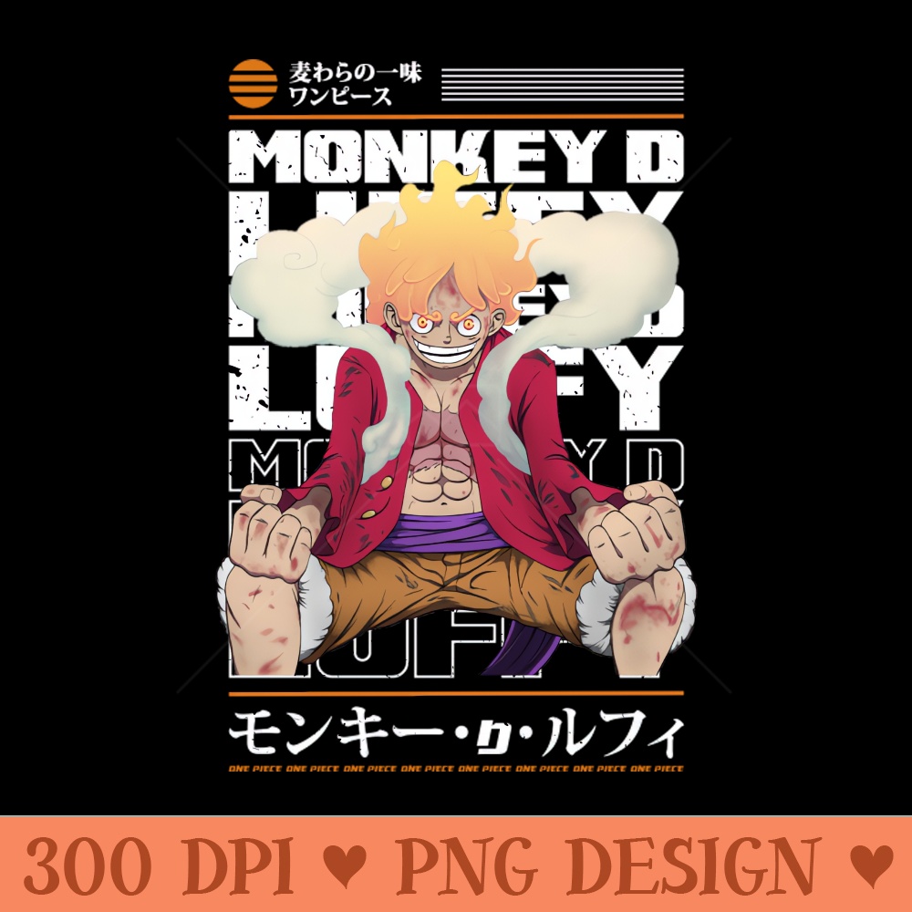 monkey d luffy - Unique Sublimation patterns | Inspire Uplift