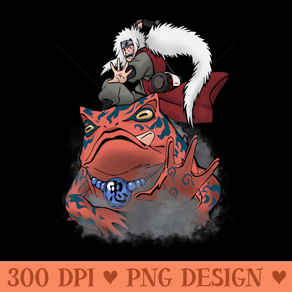 Jiraiya sensei Naruto - PNG design assets | Inspire Uplift