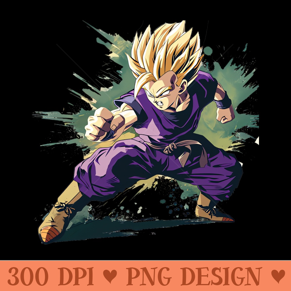 gohan - Ready To Print PNG Designs | Inspire Uplift